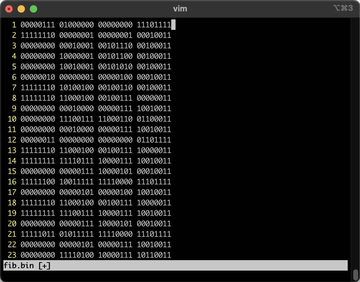 Shell Script でバイナリファイルを 2 進数に変換する | Hassy's Tech Blog